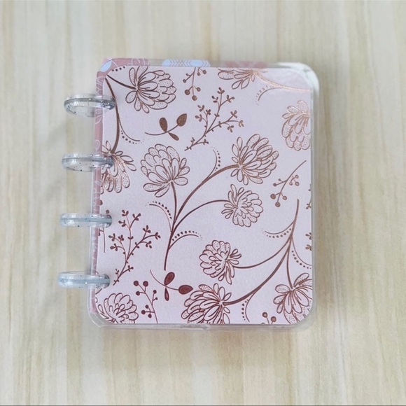 Hand Crafted | Office | Happy Planner Micro Notes Weekly Layout Rose ...